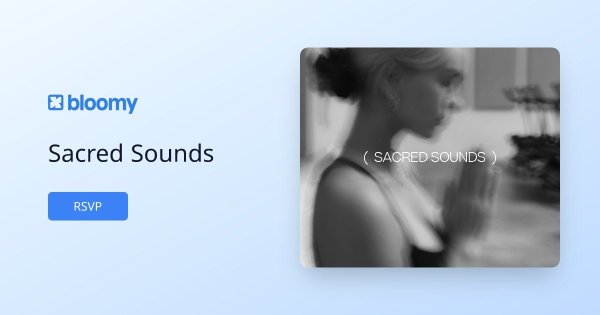 Sacred Sounds - Thursday, March 20