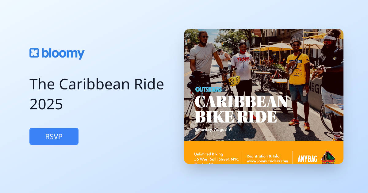 The Caribbean Ride 2025 - Saturday, August 9