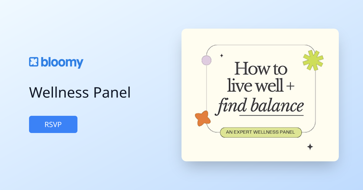 Wellness Panel - Thursday, September 5